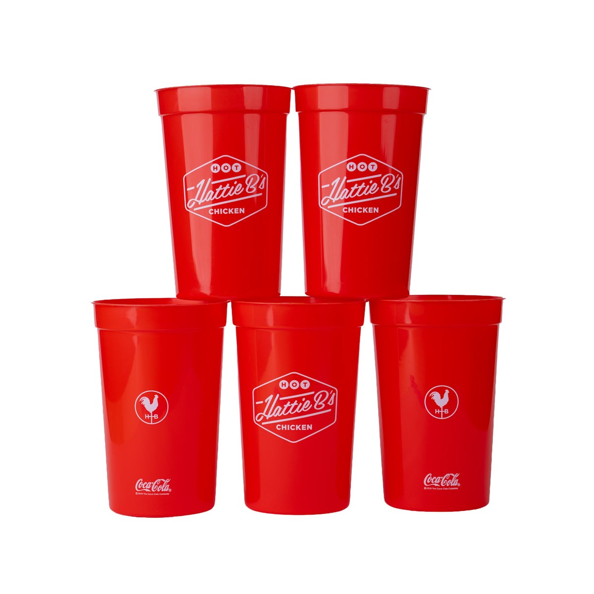 5 Pack of Cups – Hattie B's Online Shop